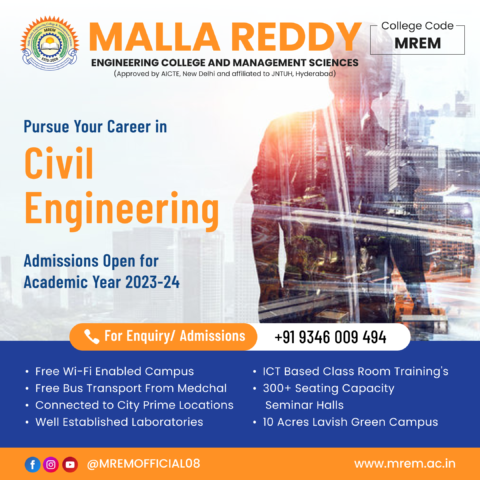 CIVIL ENGINEERING - Malla Reddy Engineering College and Management Sciences